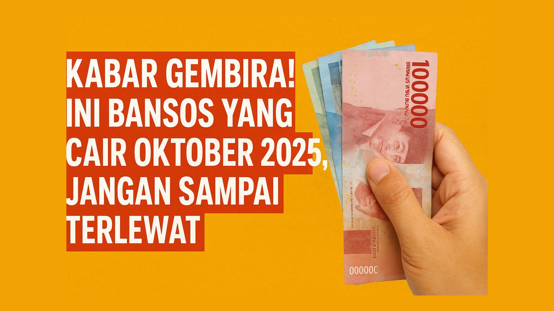 Jenis Bansos 2025 Yang Disalurkan Pada Bulan November 2025